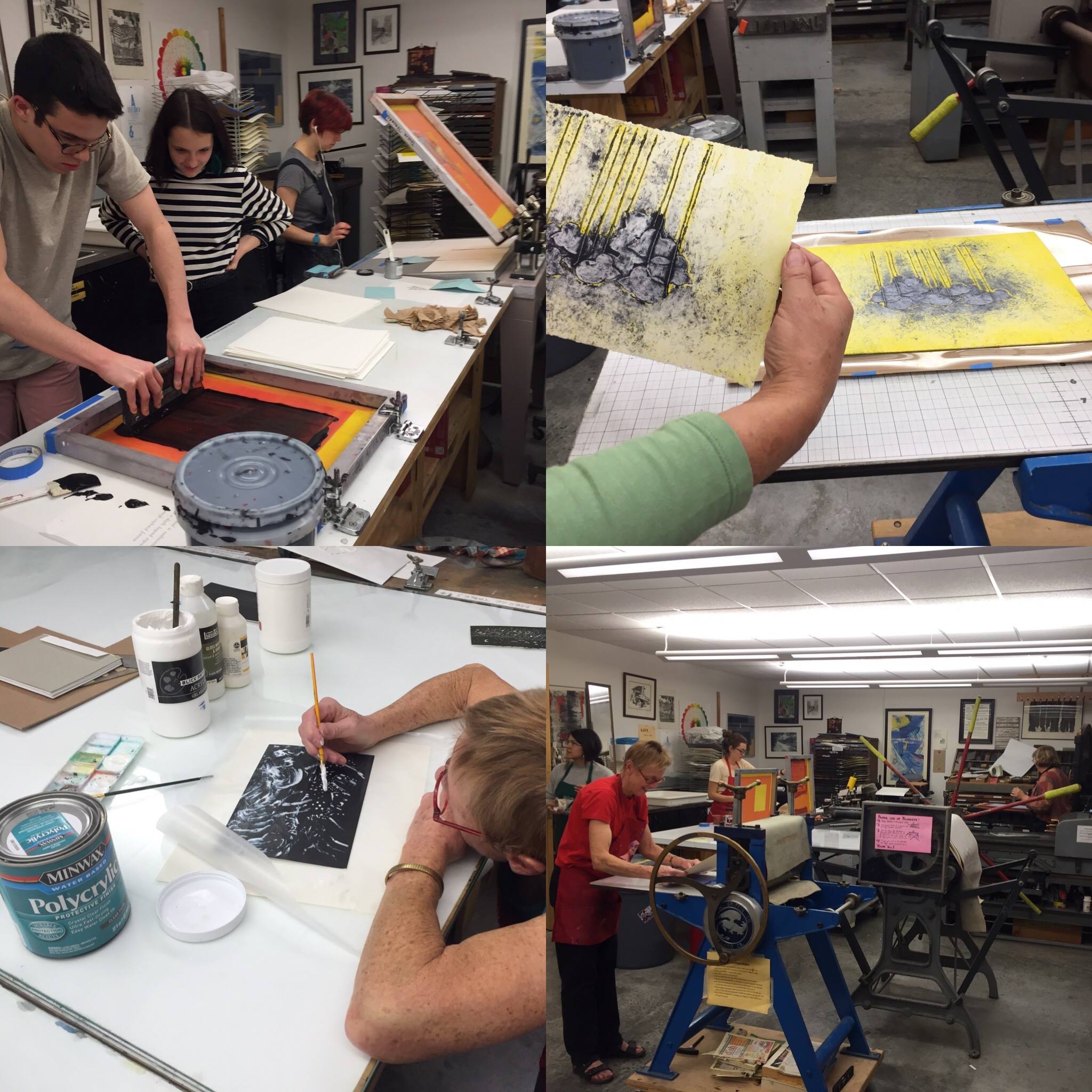 Be the first to use our new TAKACH press in our NEW print studio ...