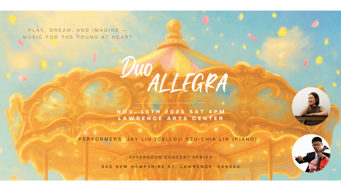FREE LOBBY CONCERT | Duo Allegra - Lawrence Arts Center